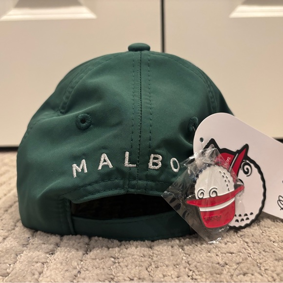 Malbon | Accessories | Malbon Golf Hat W Buckets Ball Marker Greenwhite ...
